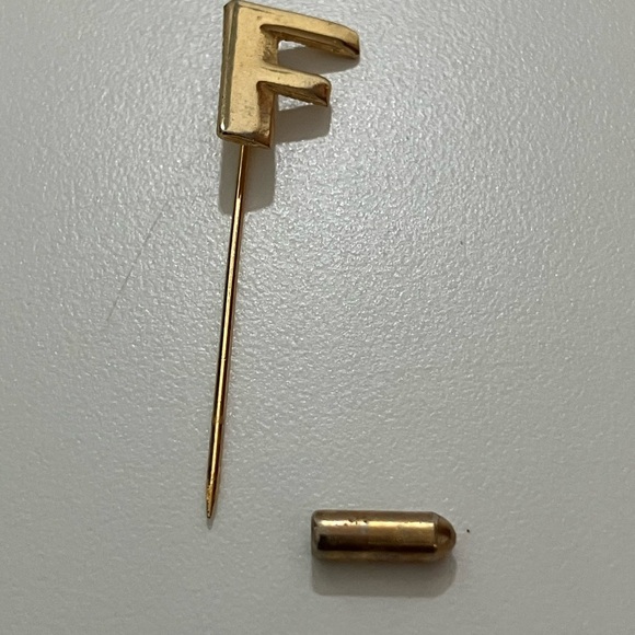 Accessories | Vintage Letter F Pin W Removable Cap | Poshmark